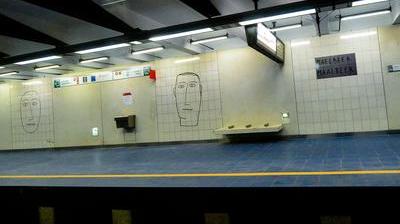 Voici les premières images de l’intérieur de la station Maelbeek - Le Soir