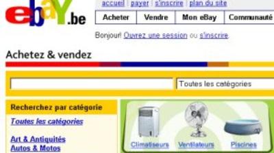 eBay.be se lance dans les petites annonces - Le Soir
